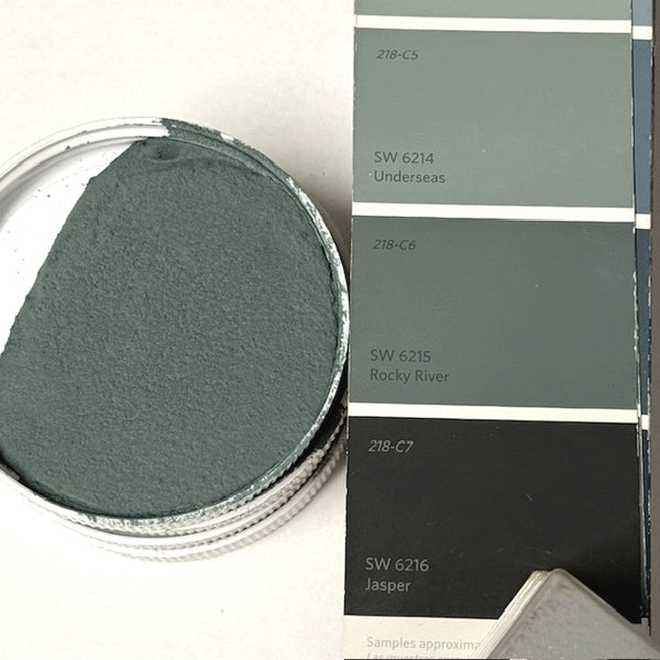 XT Custom matched to SW 6215 Rocky River in Unsanded Tile Grout – Grout360