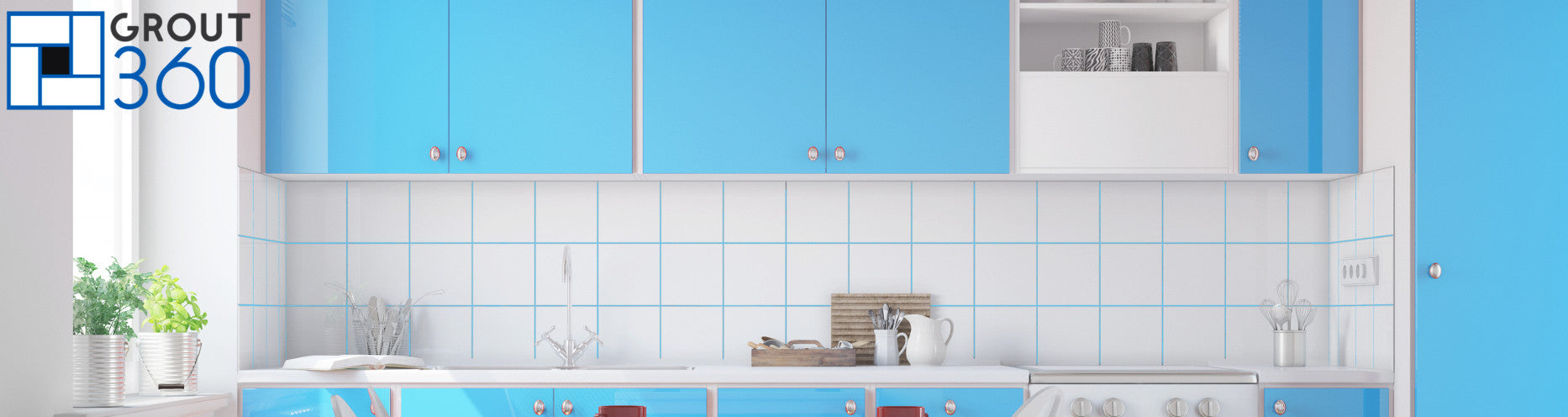 Grout Simulations color choice selector for colored grouts. – Grout360